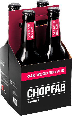Chopfab Selection Oak Wood Red Ale EW 4-Pack 33cl | Bei Rio Getränke kaufen
