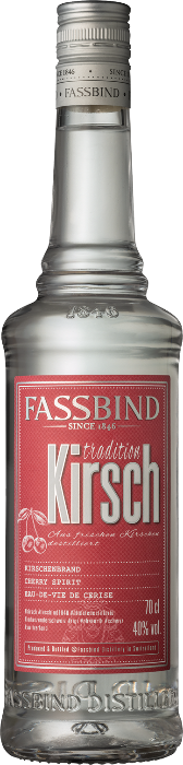 Kirsch Fassbind Tradition 40% 70cl | Bei Rio Getränke kaufen