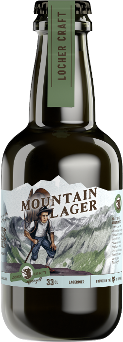 Locher Craft Mountain Lagerbier MW Harass 10x33cl | Bei Rio Getränke kaufen