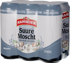 Ramseier Suure Moscht trüb Alkoholfrei Dose 6-Pack 50cl | Bei Rio ...