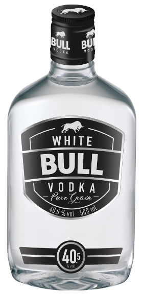 Vodka Bull White Pure Grain 40.5% Pet 50cl | Bei Rio Getränke kaufen