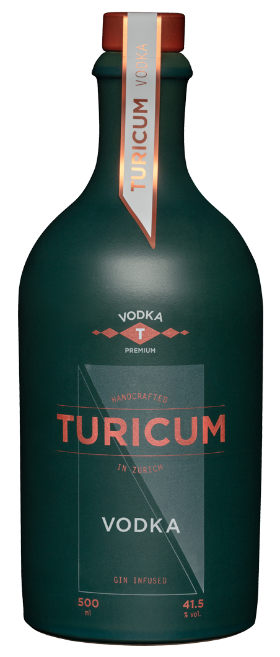 Vodka Turicum 41.5% 50cl | Bei Rio Getränke kaufen